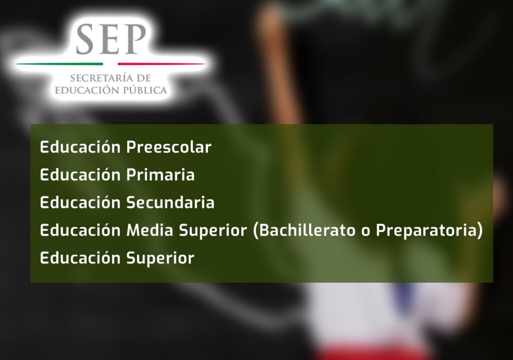 Niveles del Sistema Educativo en México - Libros Educativos